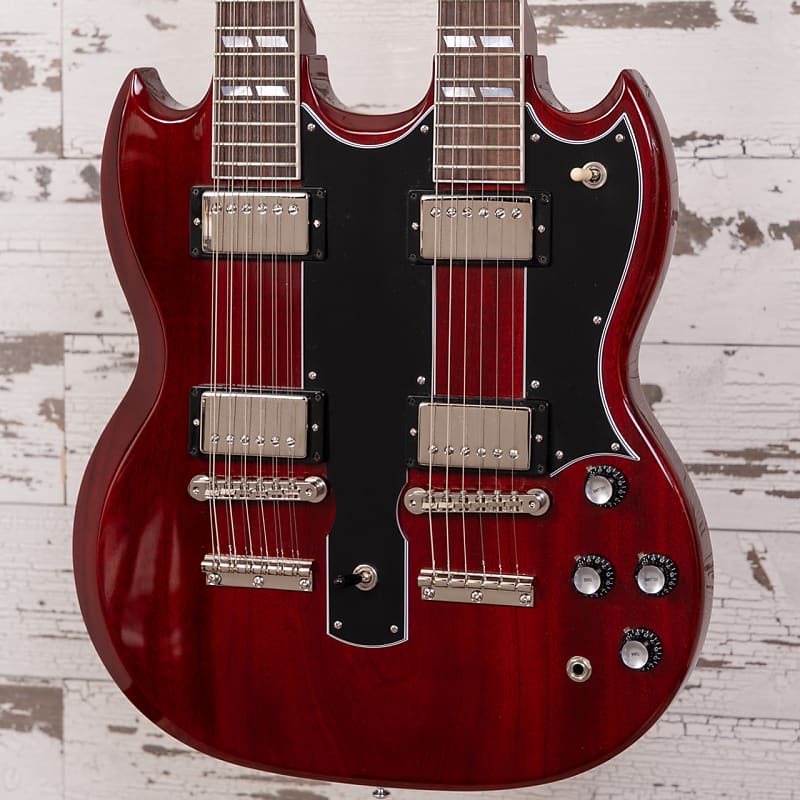 Gibson EDS-1275 Doubleneck - Cherry Red | Reverb
