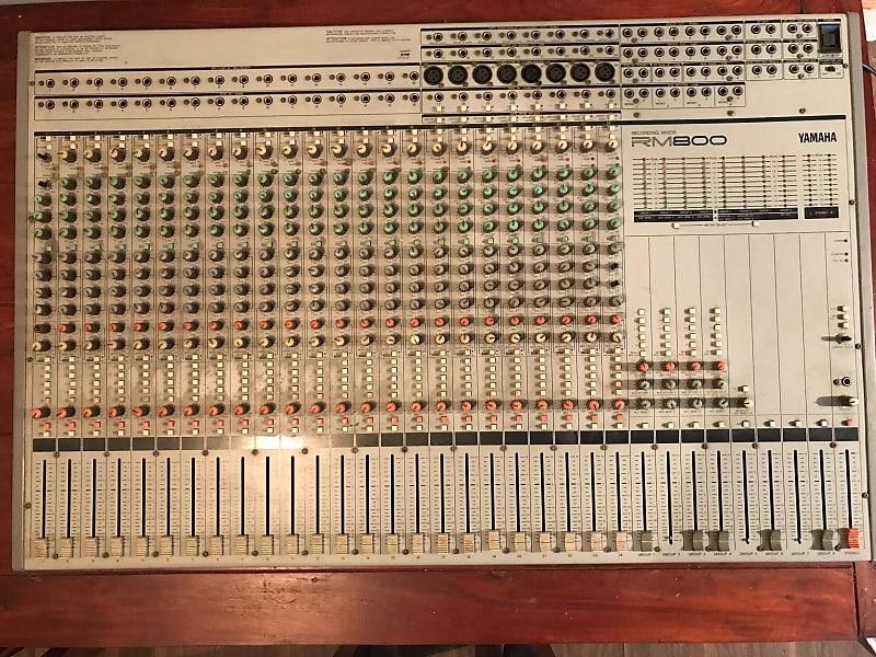 Yamaha RM800 24 Channel Recording Mixer 8 Bus | Reverb