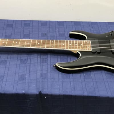Ibanez RGA7 Black 7 String Electric Guitar with Active | Reverb