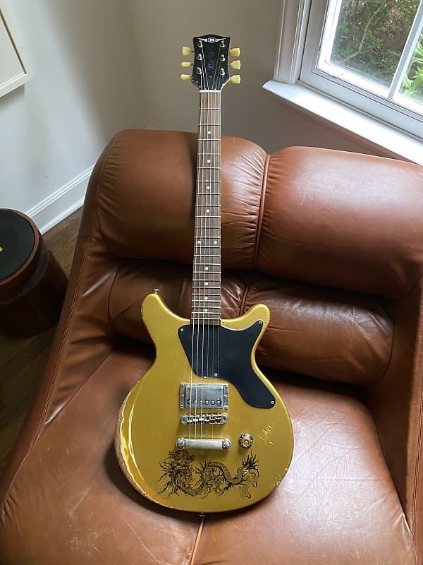 Firefly LP Junior DC Gold (Revive Relic and Mod) | Reverb