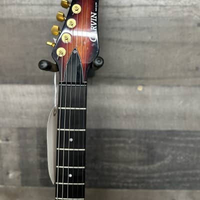 Carvin Ae185 with case 2000s Tobaccos Burst | Reverb