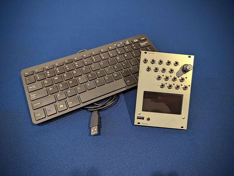 Monome Teletype with Keyboard 2022 Silver | Reverb