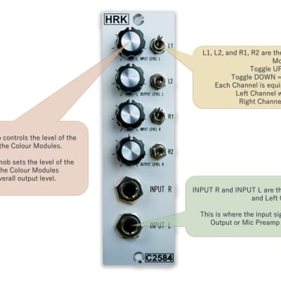 Saturation Stereo module HRK C2584 (+ cards NEVE, | Reverb Deutschland