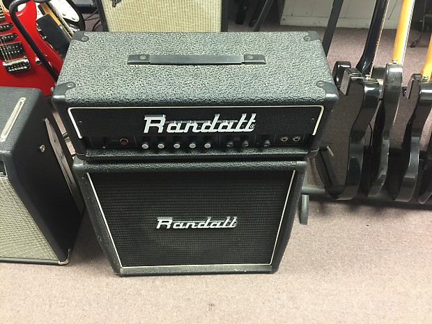 Randall Mini Stack Half Stack Guitar Amp Black Tolex | Reverb