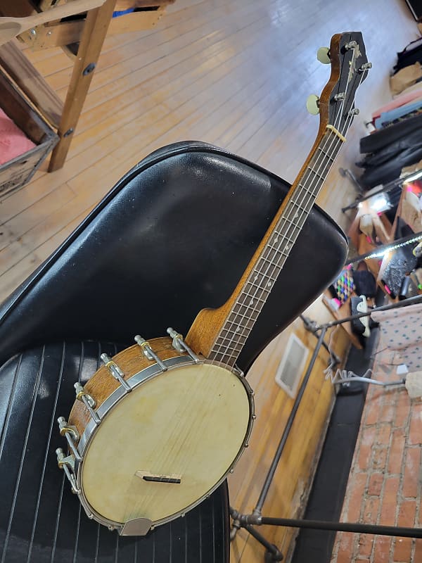 Antique 1920's Slingerland Maybell Model 25 Banjolele Banjo | Reverb