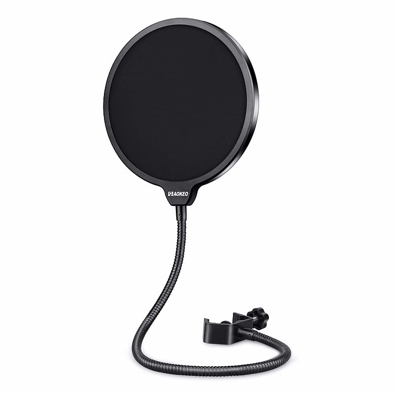 Aokeo Professional Microphone Pop Filter Mask Shield For Blue | Reverb