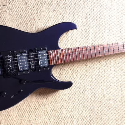 Jackson Professional Kelly STD 1994 Deep Metallic Blue | Reverb UK