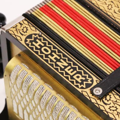 1960’s Hohner HA-112 Model Diatonic Push Button Accordion | Reverb