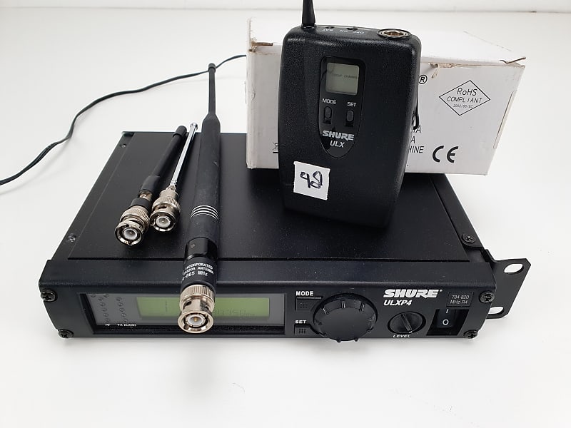 Shure Set with ULXP4 receiver 748-820 MHz - Incl | Reverb Australia