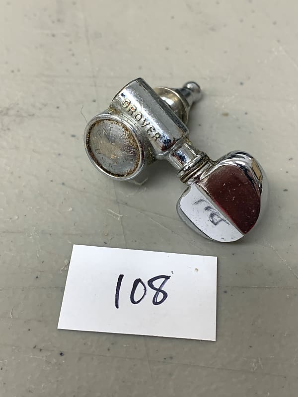 (1) Grover Rotomatic Bass Side Tuning Peg Pat. Pend. 1960's | Reverb