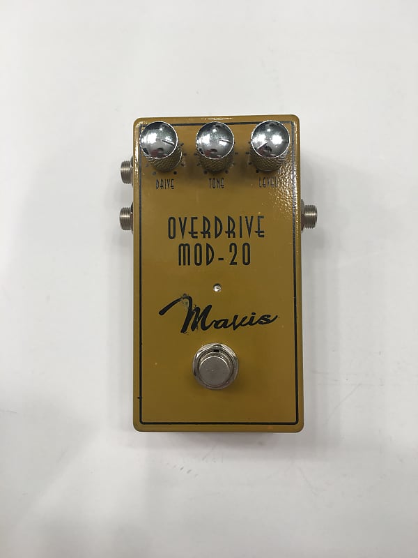 Mavis MOD-20 Overdrive Rare Guitar Effect Pedal | Reverb