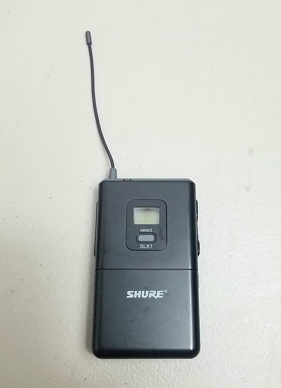 Shure SLX1 SLX 1 Bodypack Wireless Transmitter (G4) | Reverb