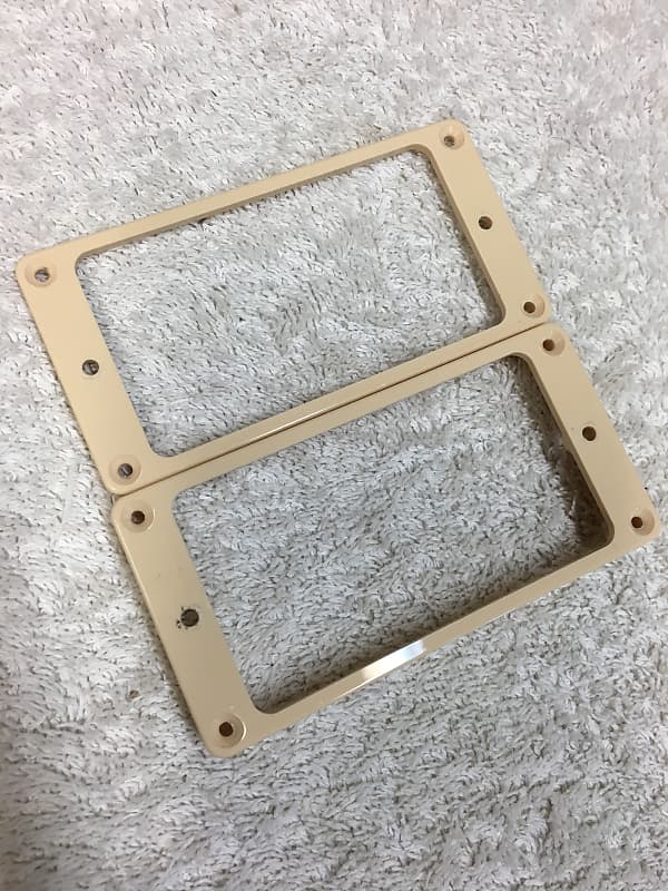 Genuine Gibson M69 Humbucker Pickup Rings Slanted Les Paul | Reverb