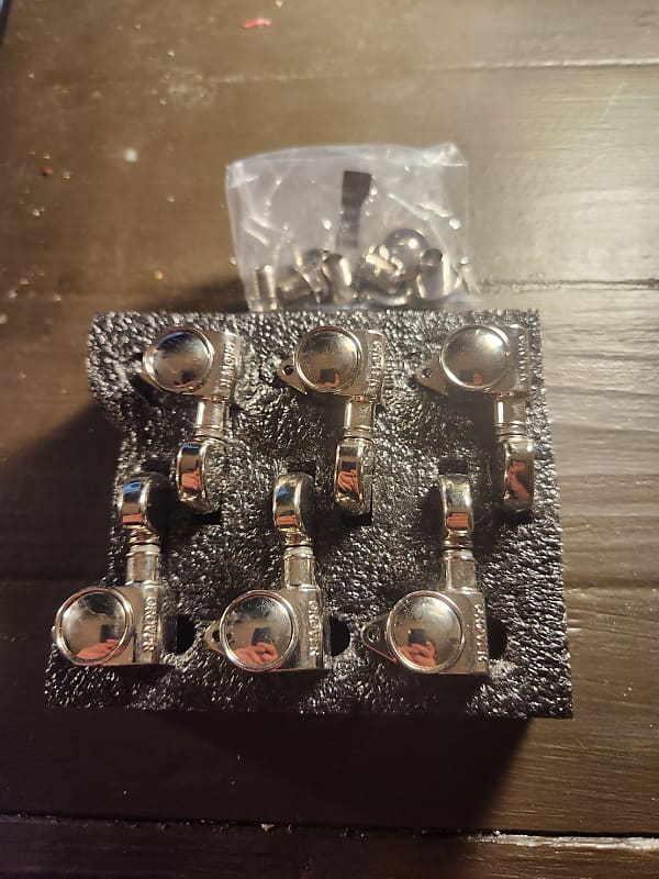 Grover Rotomatic Tuners 3x3 Chrome | Reverb