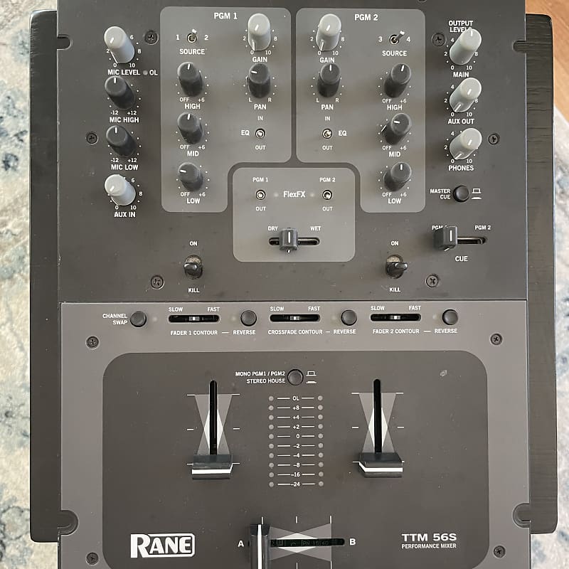 Rane TTM 56S Black/Grey | Reverb