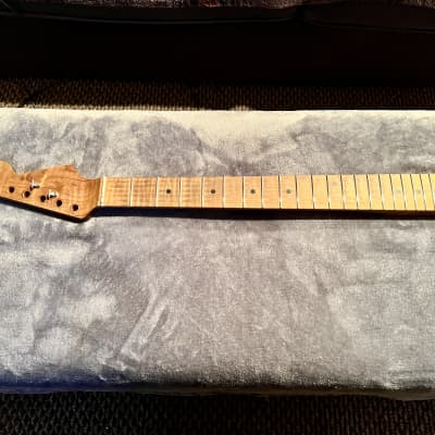 Stratocaster Roasted Flamed Maple Neck (Warmoth USA) | Reverb