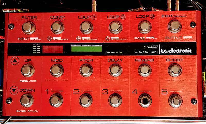 TC Electronic G-System Limted 1990's - 'RED' | Reverb