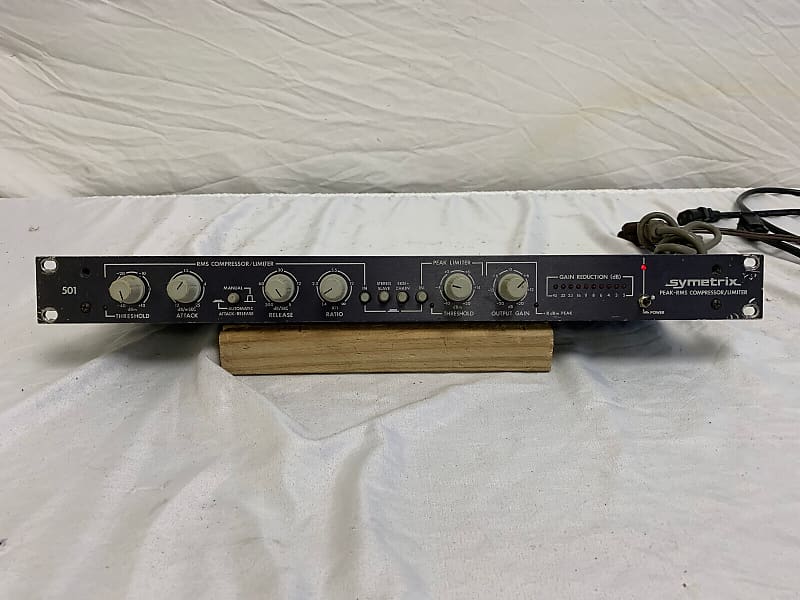 Symetrix 501 Peak - RMS Compressor / Limiter Single Channel / | Reverb