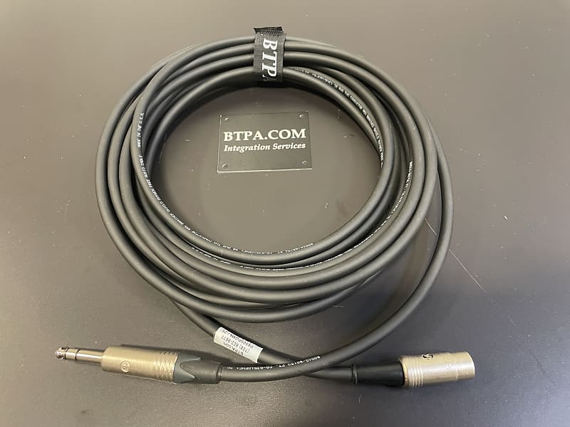 25ft Peavey 6505+ DIN to 1/4" TRS Switching Cable | Reverb