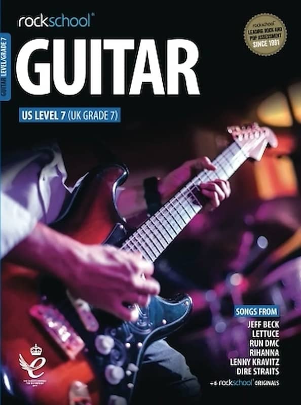 Rockschool Electric Guitar Grade 7 (2018+) Bk/aud | Reverb