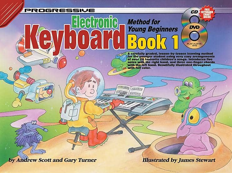 Progressive Keyboard Book 1 for Young Beginners Book/CD & DVD | Reverb