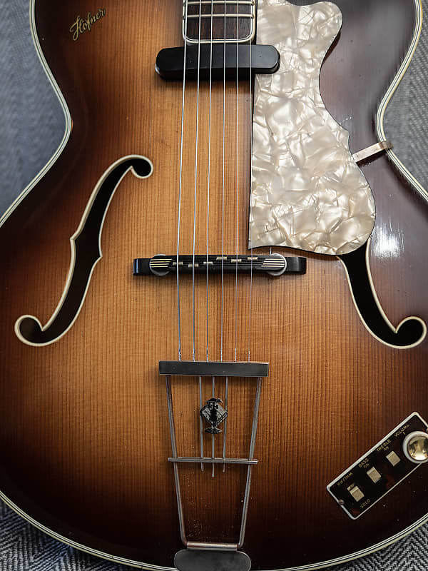 Hofner 456s 1950s vintage burst | Reverb