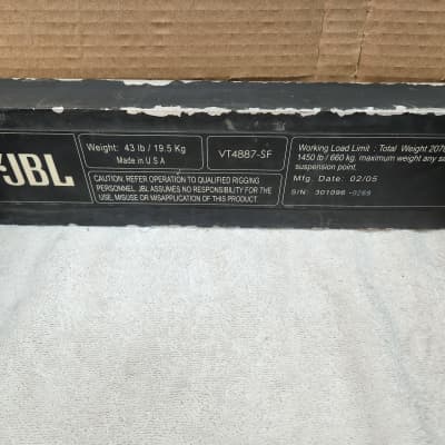 JBL VT4887-SF VerTec Array Suspension (Rigging) Frame (Short | Reverb