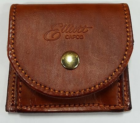 Elliott Capos Leather Capo Pouch Square Cognac | Reverb