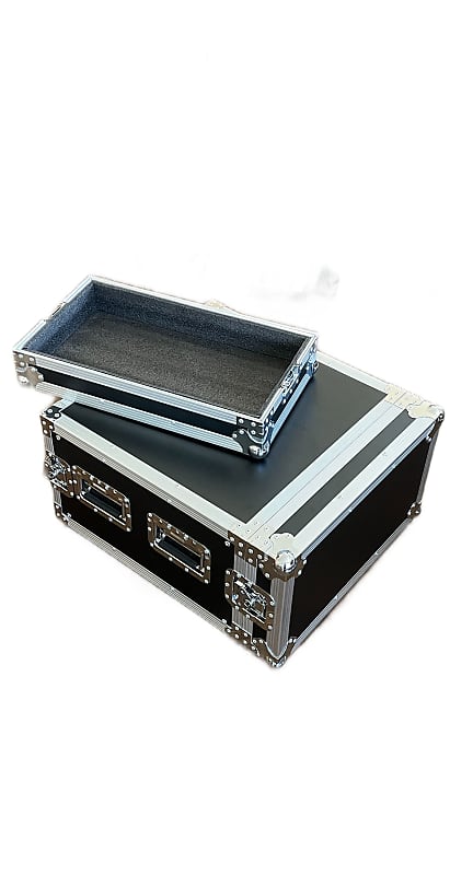 OSP 6u 6-space ATA flight case 20” deep - Black Laminated | Reverb