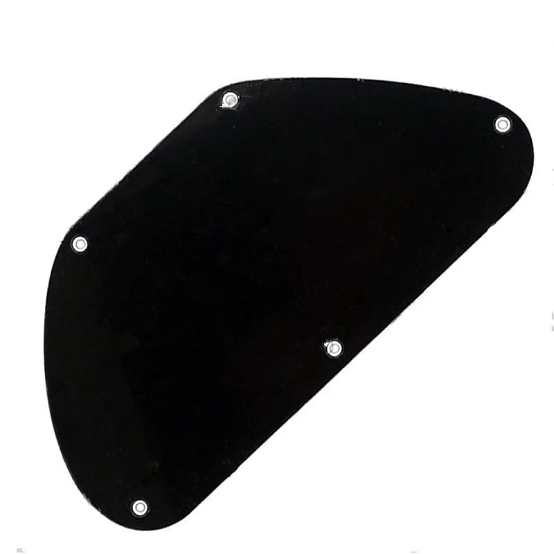 Black Bass Guitar Cavity Cover Back Plate Cavity Cover | Reverb