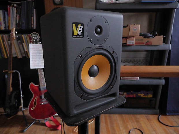 KRK V8 Series 1 studio monitors (Pair) Grey | Reverb