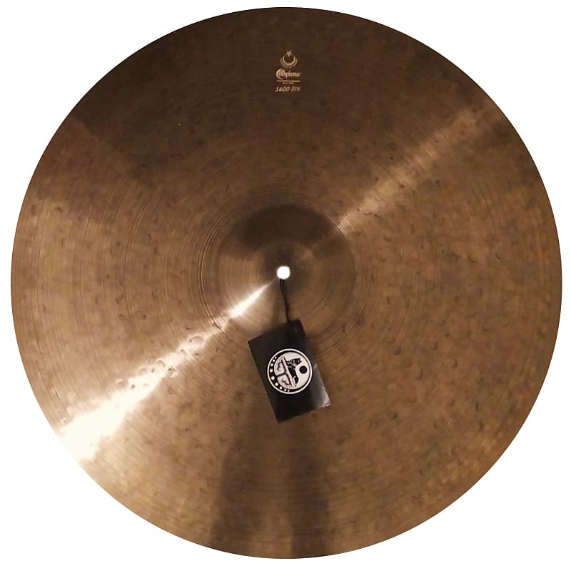 Bosphorus Cymbals 22" 1600 Era Ride Sizzle-Rivets | Reverb