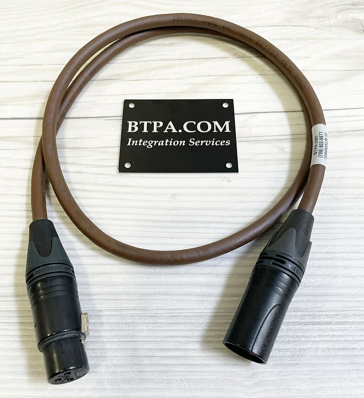 BTPA Belden 8402 Interconnect XLR Cable - 10ft long | Reverb