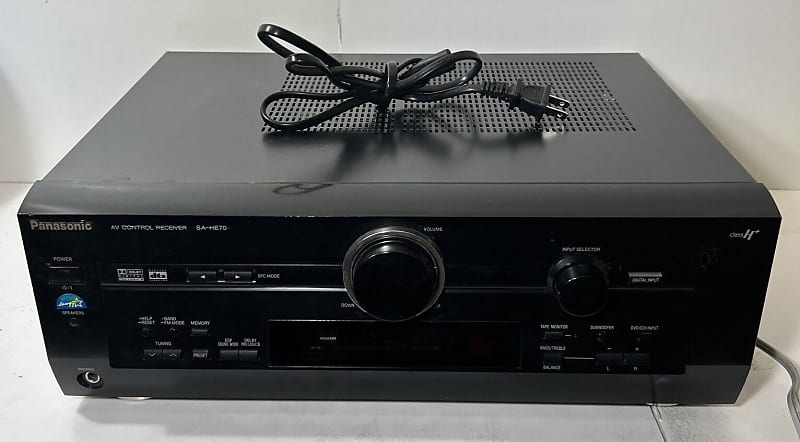 Panasonic SA-HE70 5.1 Channel AV Control Stereo Receiver NO | Reverb