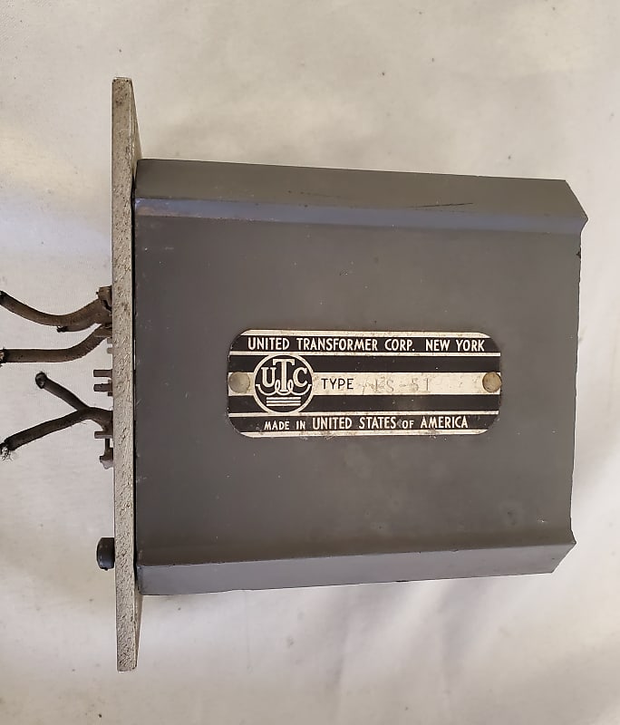 Vintage 1940's UTC LS-51 High Fidelity Push Pull Tube Plate | Reverb