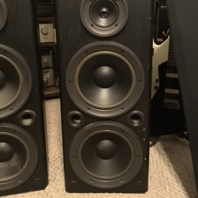 PAIR of Vintage Technics SB-A34 Floor Speakers 3 Way / 4 | Reverb