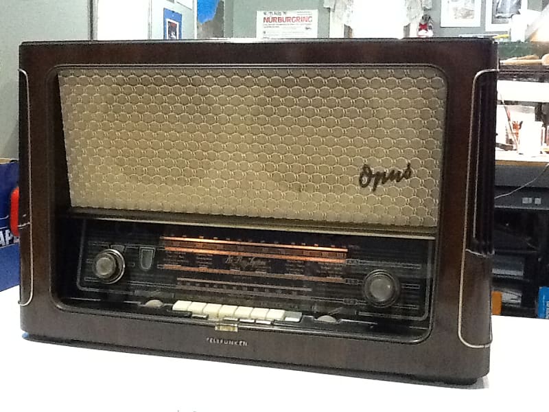 Telefunken Opus 7 1957 Walnut | Reverb