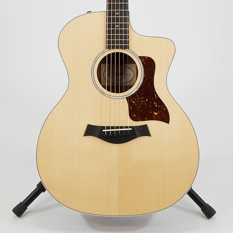 Taylor 214ce-DLX Deluxe Grand Auditorium Acoustic-Electric | Reverb