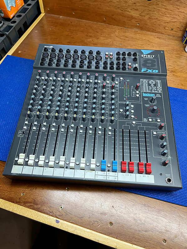 Spirit by Soundcraft Folio FX8 Mixer No PS | Reverb