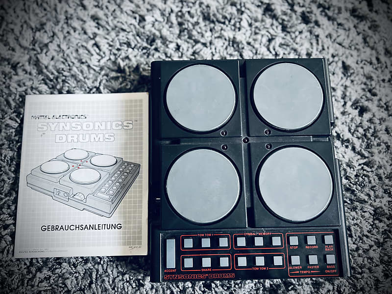Mattel Synsonics Vintage Drummachine 80s | Reverb