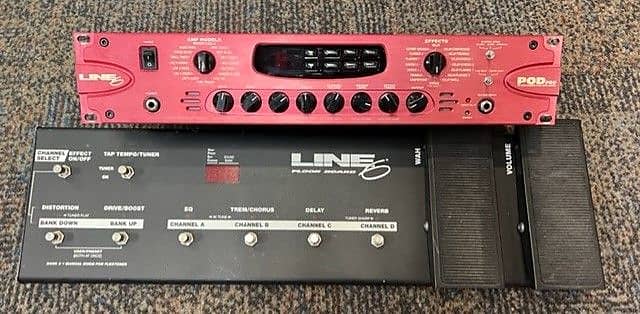 Line 6 Pod Pro With Control Pedal Guitar Multi-Effects (San | Reverb