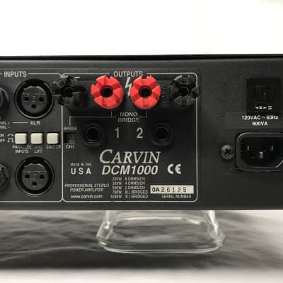 Carvin DCM1000 1000W Power Amp | Reverb