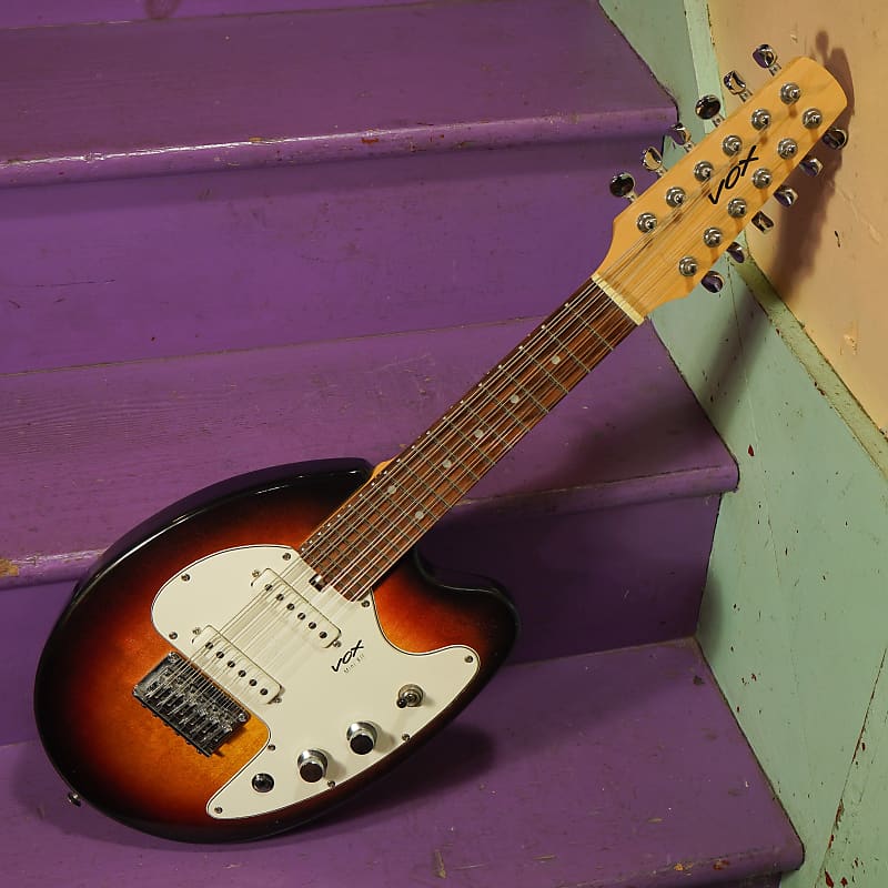 1990s Vox Mini XII Mando-Guitar Octave Electric Guitar | Reverb