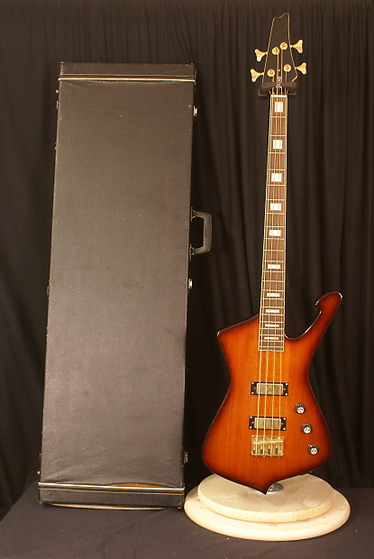 Ibanez Iceman Bass Sunburst and all original with a hardshell | Reverb