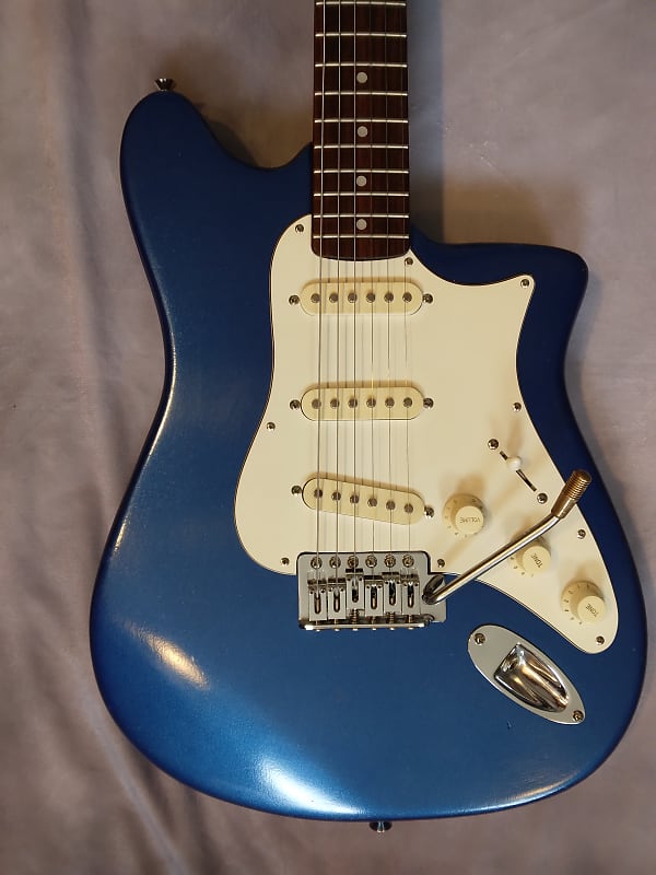 Unknown Modified Stratocaster 1980s? - Metallic Blue | Reverb