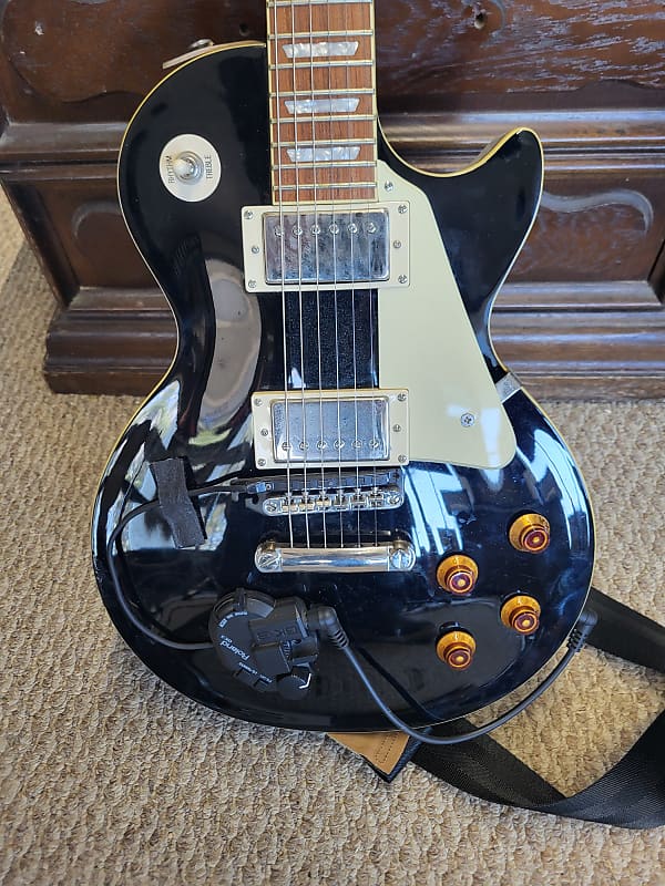Epiphone Les paul with Roland G3 MIDI pickup | Reverb