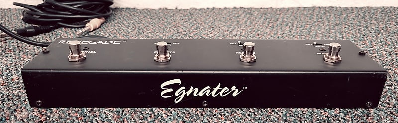 Egnater Renegade Footswitch - 4-Button Amp Footswitch | Reverb