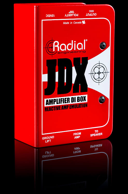 Radial JDX Reactor Guitar Amp Direct Box | Reverb