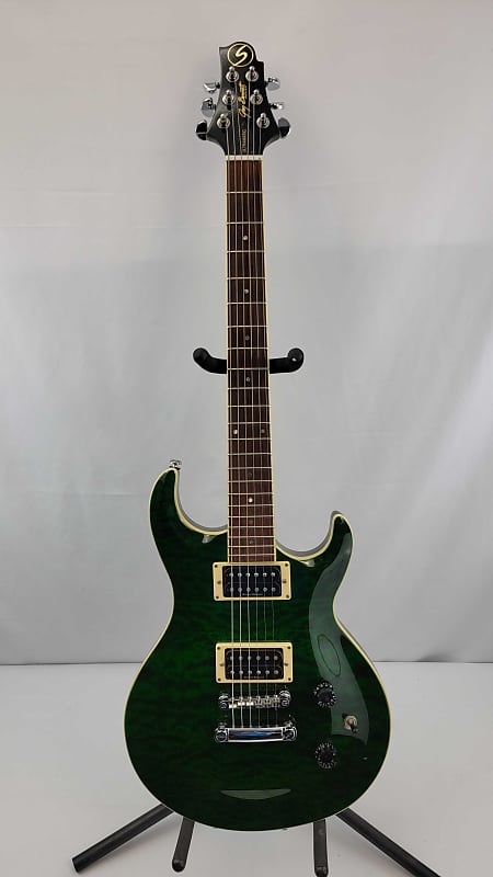 Samick Gregg Bennett Ultramatic Electric Guitar Green | Reverb Canada