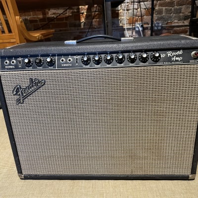 Fender Black Panel Super Reverb 2-Channel 40-Watt 4x10" | Reverb